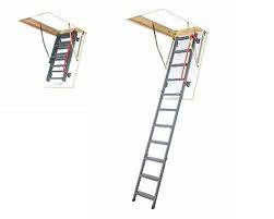 Fakro Metal Section Folding Loft Ladder LWM-K 305cm 3 Section | ALadder ...