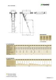 Fakro Wooden Folding Loft Ladder LWK Komfort 3 Section 280cm 1 ...