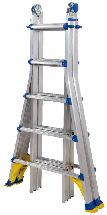 WERNER TELESCOPIC MULTI-PURPOSE LADDER (4X5) 75065 | ALadder.co.uk