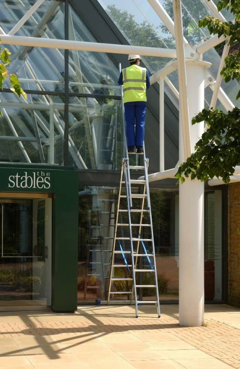 Zarges Skymaster X Trade 3-part Ladder | ALadder.co.uk