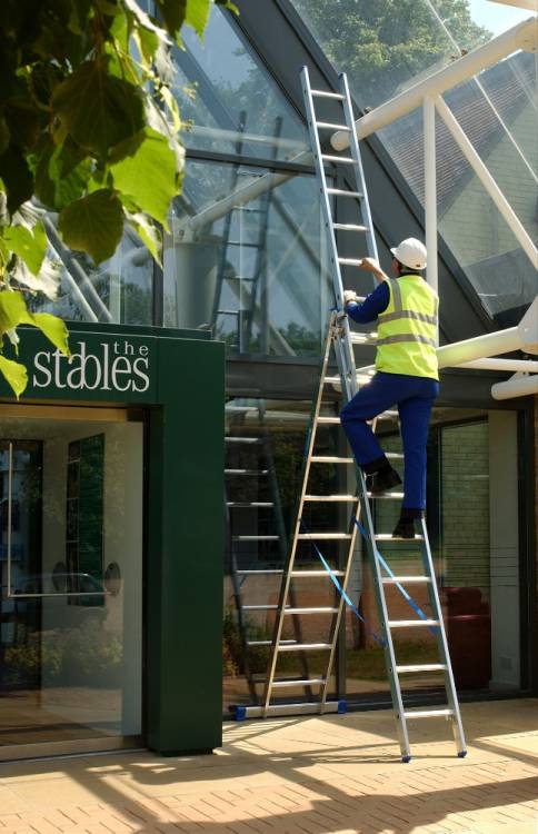 Zarges Skymaster X Trade 3-part Ladder | ALadder.co.uk